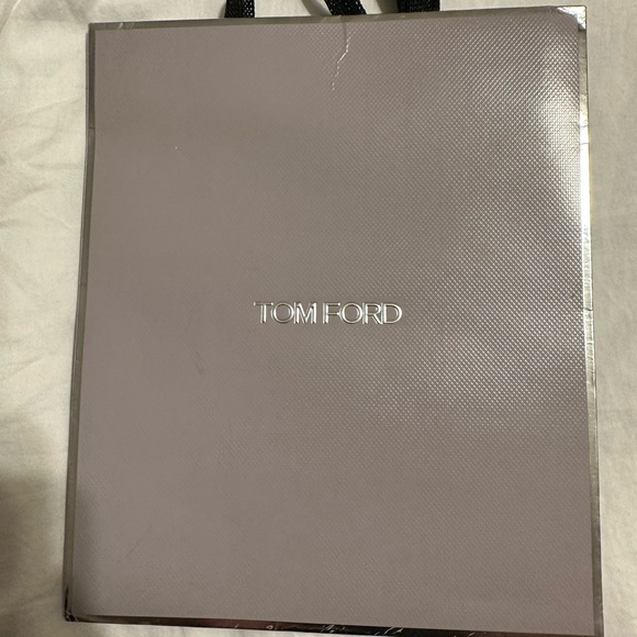 Tom Ford | Bags | Tom Ford Gray Elegant Paper Bag | Poshmark